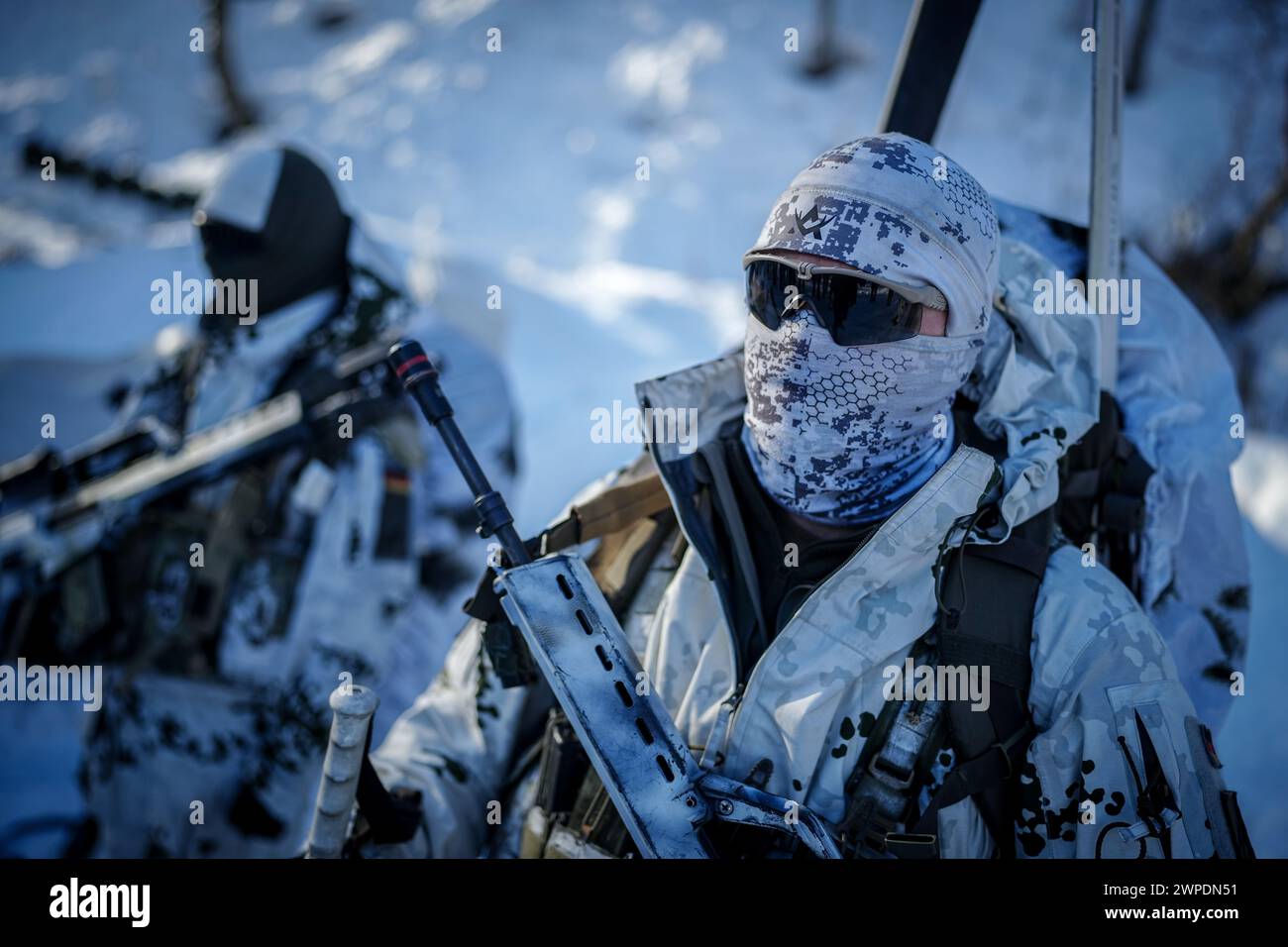 Alta, Norway. 07th Mar, 2024. Mountain troops take part in the NATO ...