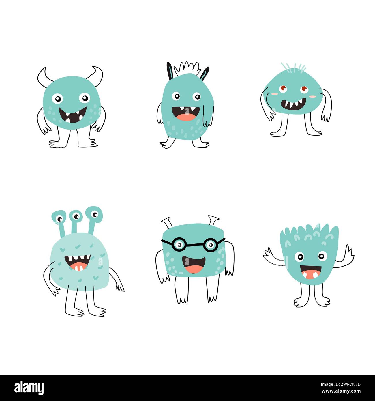 Baby monster hi-res stock photography and images - Alamy