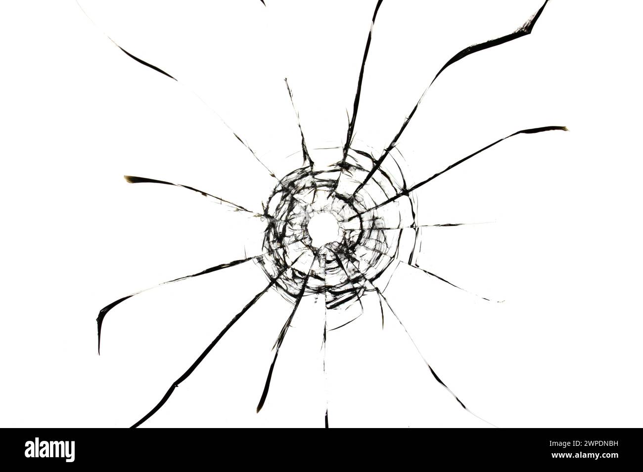 Cracks on broken glass. Broken window texture for design Stock Photo ...