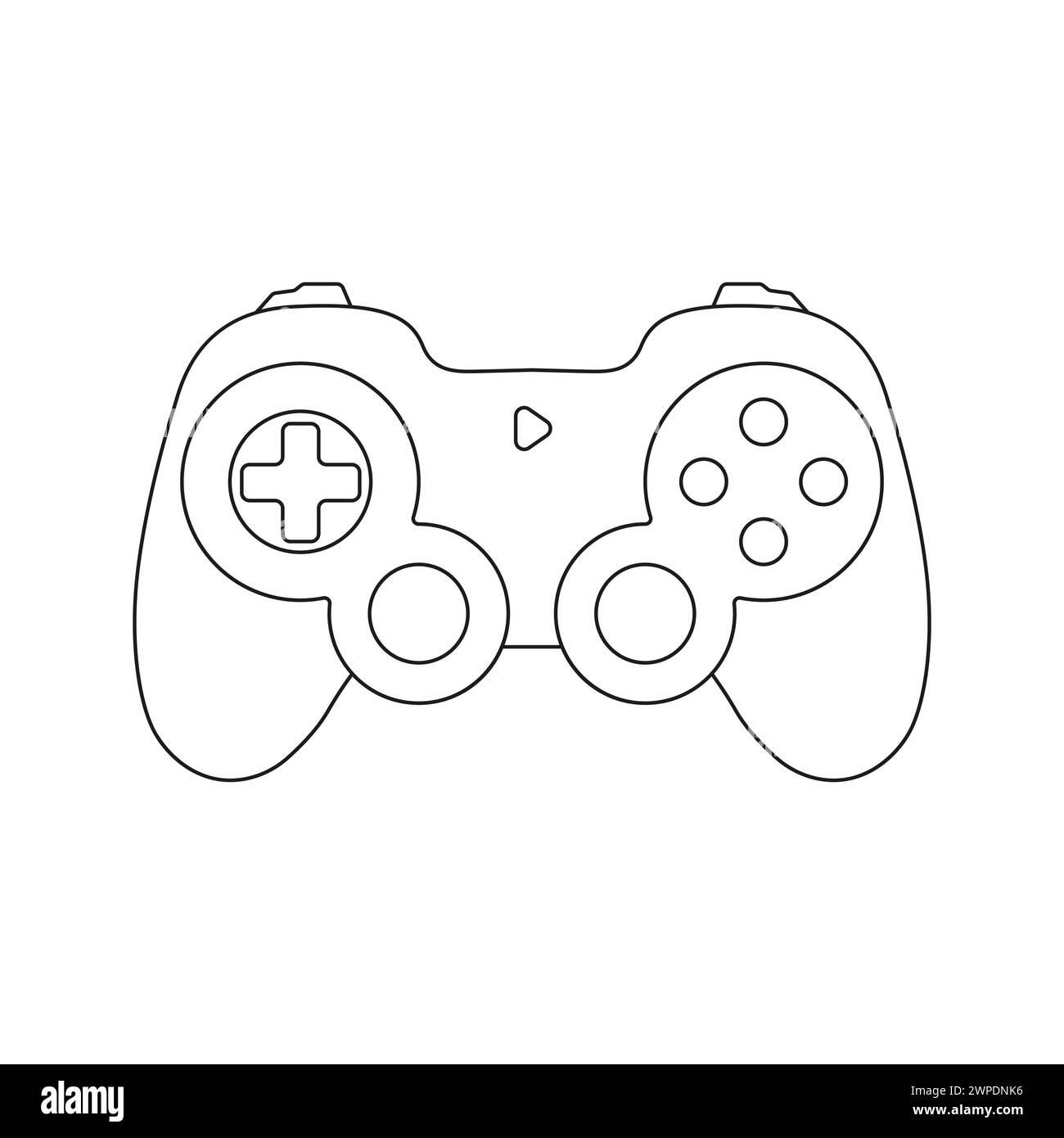 controller vector icon. Joystick logo. Game console vector icon ...