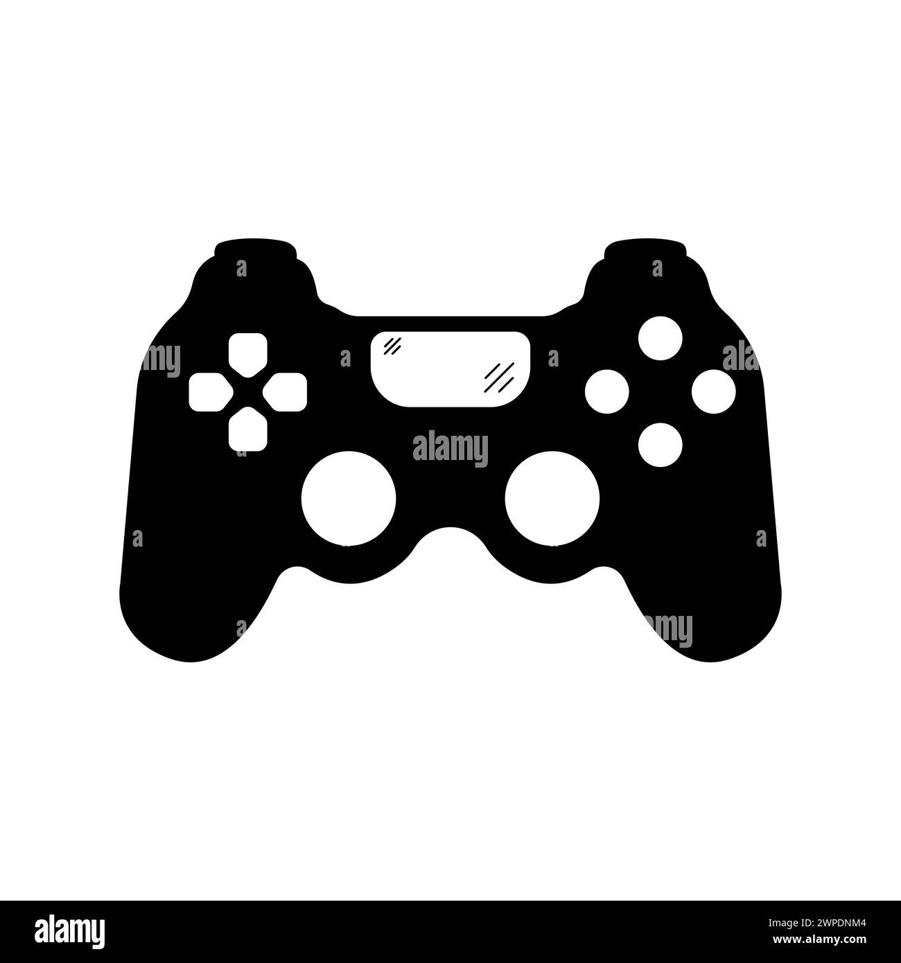 controller vector icon. Joystick logo. Game console vector icon. Stylish simple gamepads Stock ...