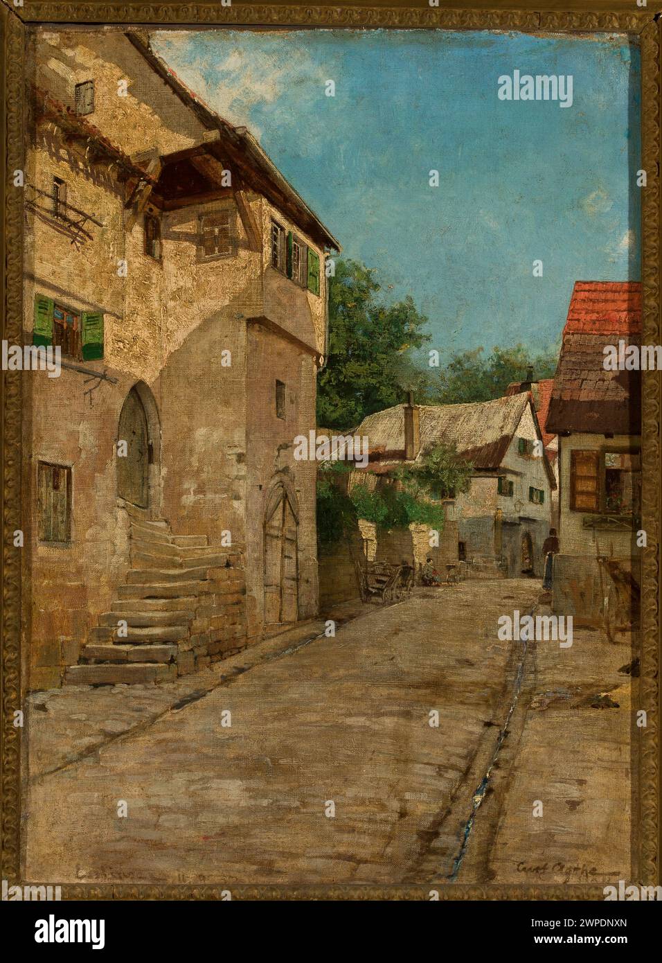 In the town; AGTHE, Curt (1862-1943); 1893 (1893-00-00-1893-00-00 ...