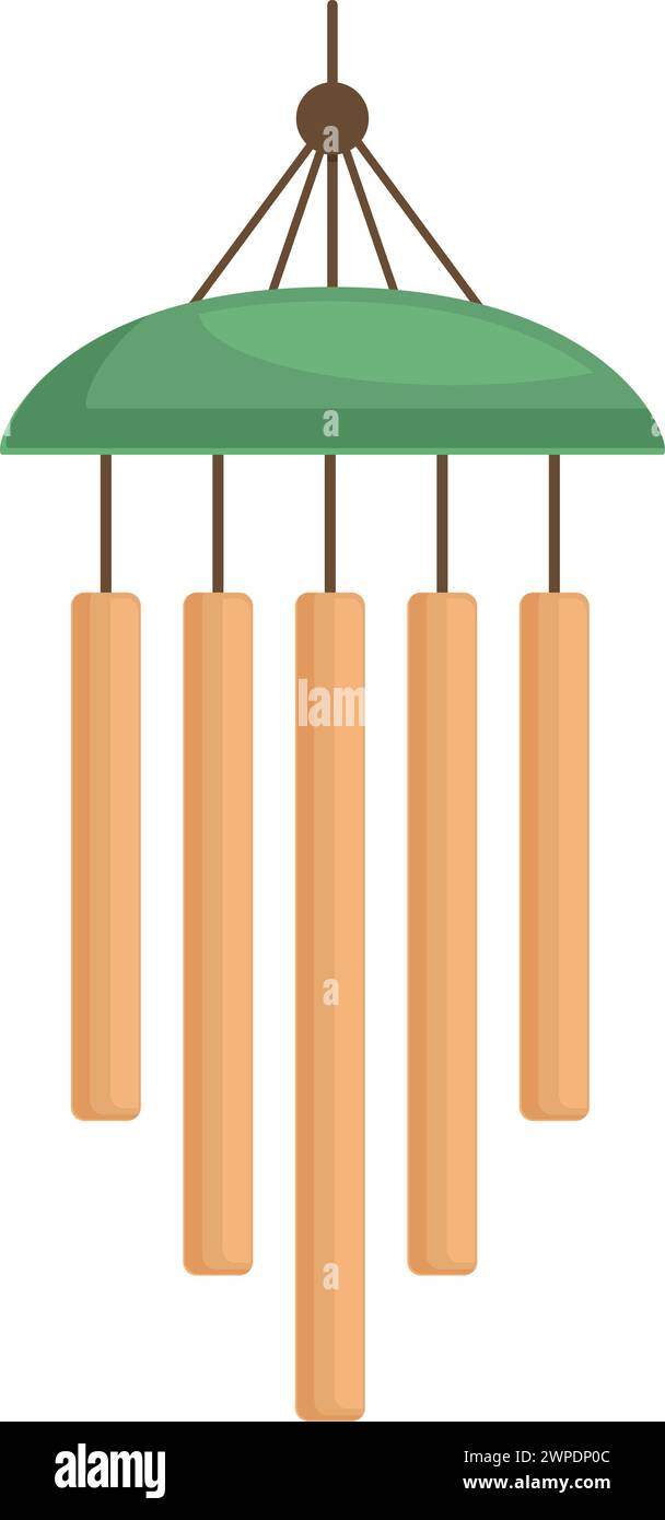 Festival metal bell icon cartoon vector. Instrument bar. Vacation ...