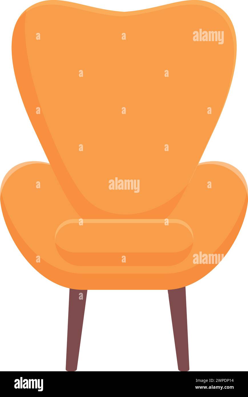 Modern armchair icon cartoon vector. Sale furniture store. Cabinet ...