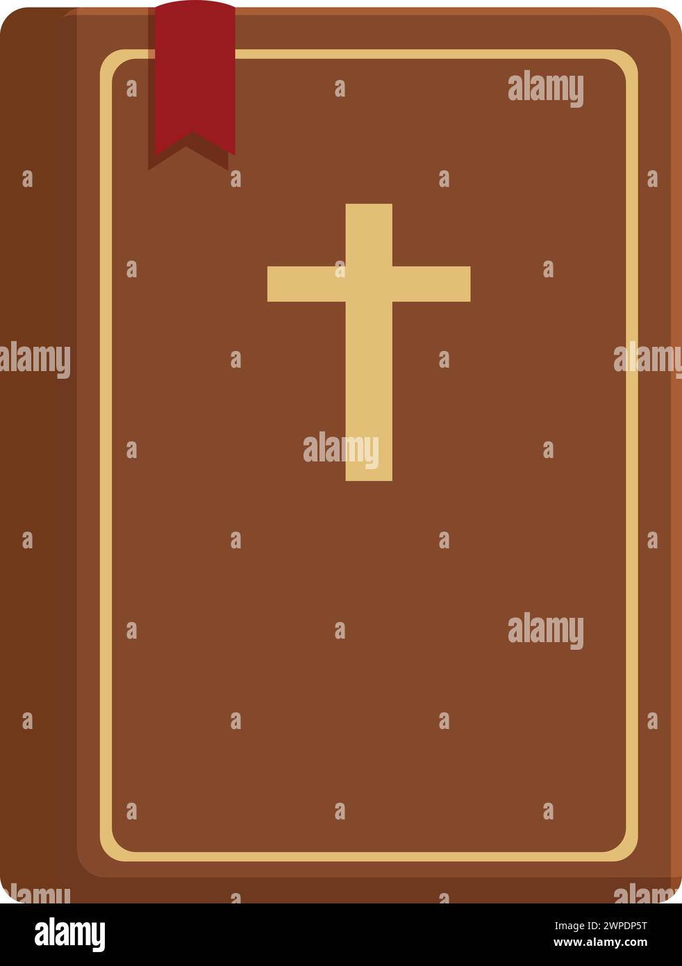 Holy book icon cartoon vector. Happy celebration. Good bible design ...