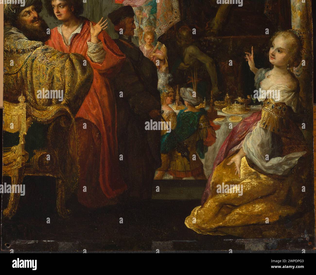 Daniel and King Cyrus before Baal (Dn 14, 1-2); Strobel, Bart Omiej ...