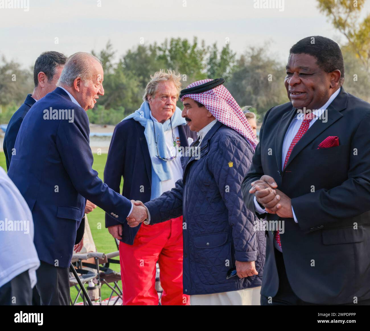 Manama, Bahrain. 02nd Mar, 2024. King Hamad bin Isa Al Khalifa of ...