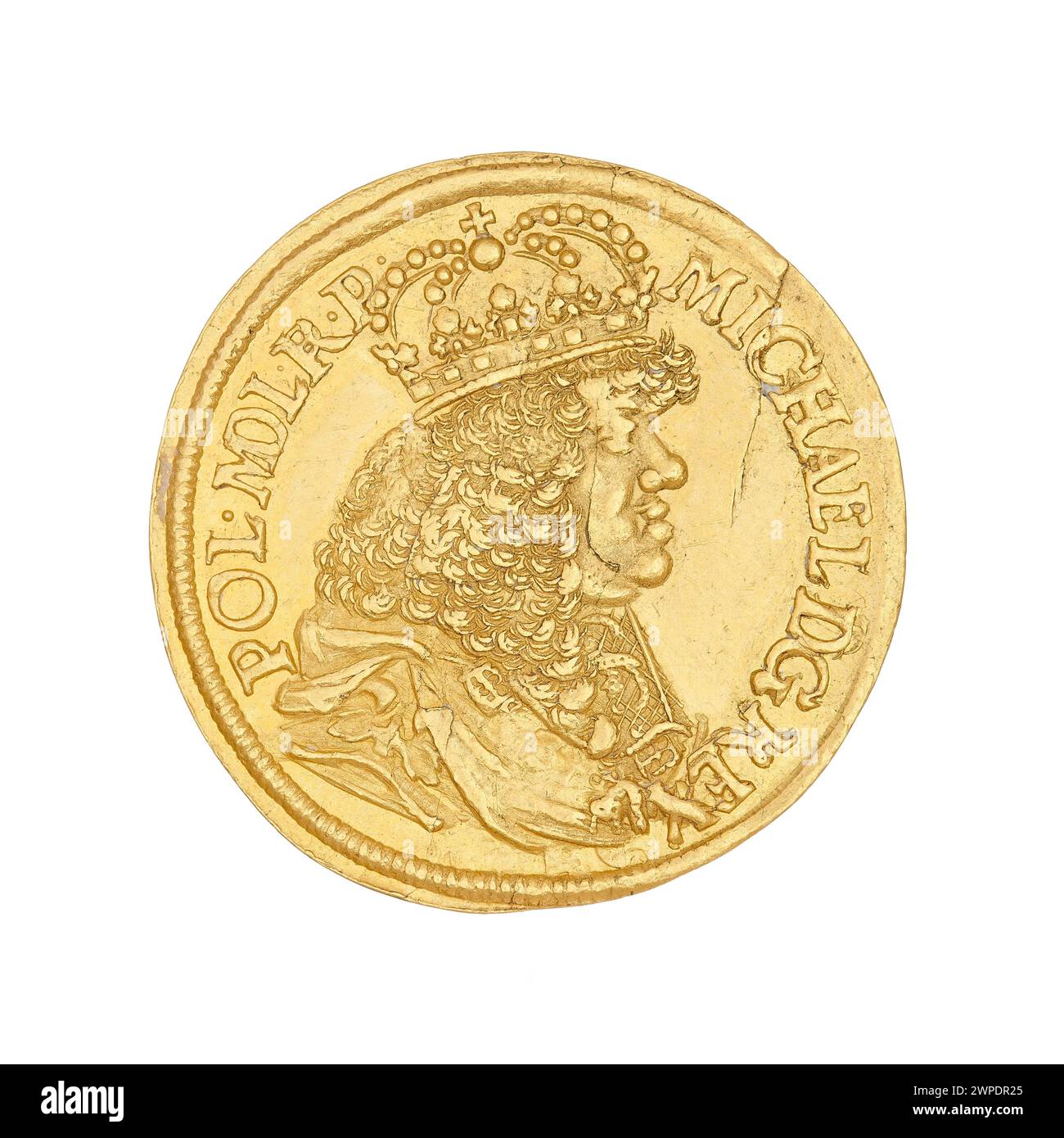 Gdańsk Ducat; Micha Korybut W Niebiecki (King of Poland; 1669-1673 ...