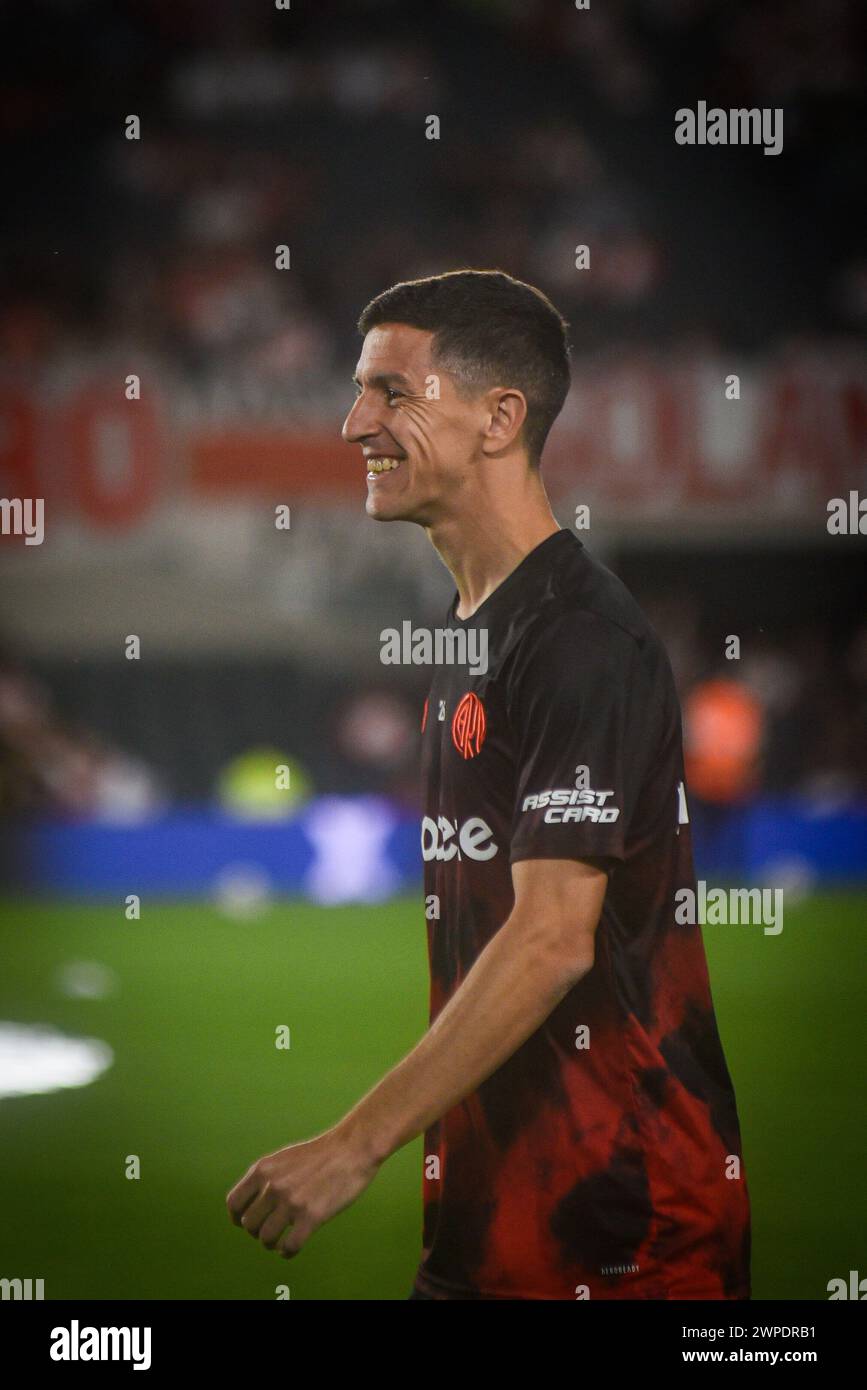 Buenos Aires, Argentina. 06th Mar, 2024. Ignacio Fernandez of River ...
