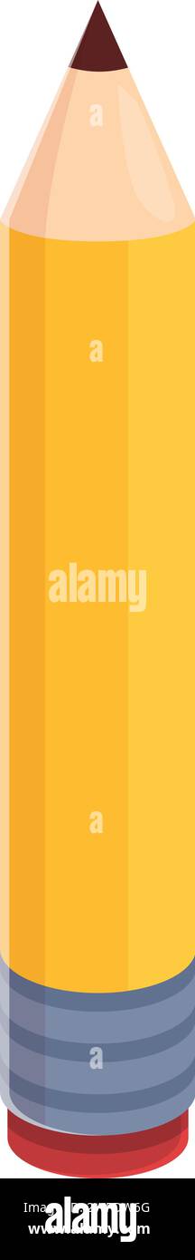 Creative pencil icon cartoon vector. Mind mind goal. Power half process ...