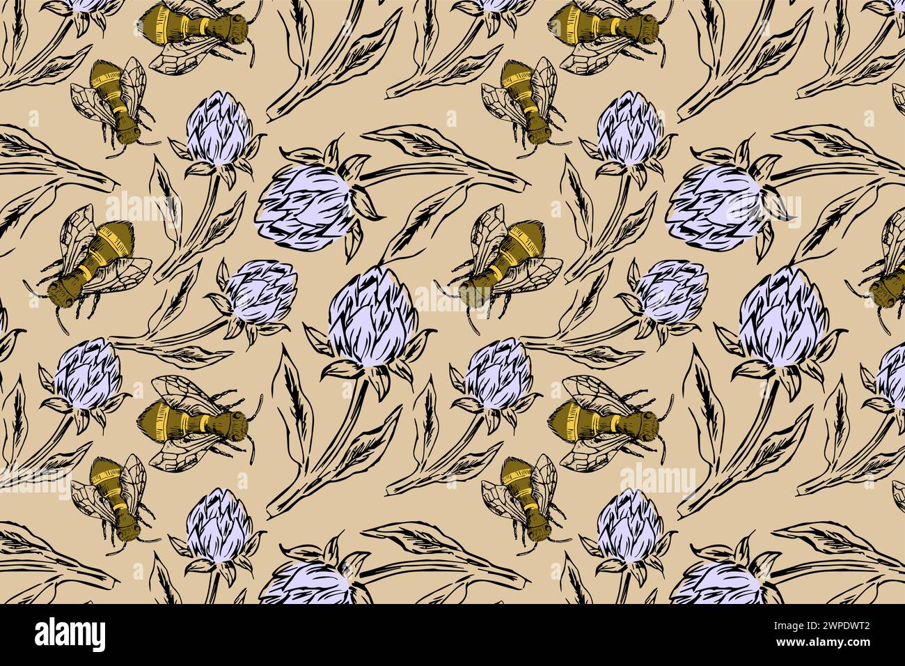 Blossom botany Stock Vector Images - Alamy