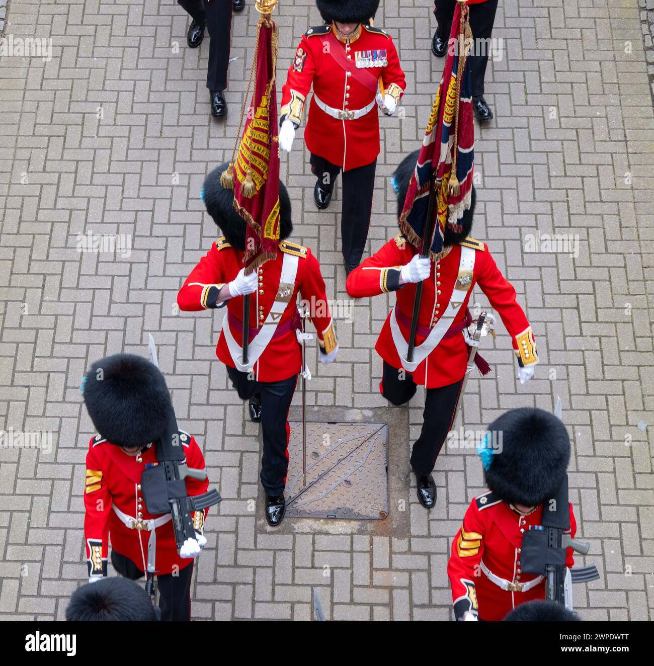 Wellington Barracks, London, UK. 7th Mar, 2024. The Major General's ...