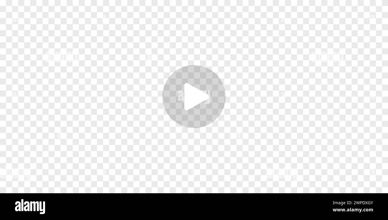 Play icon on transparent background texture. Video player template ...