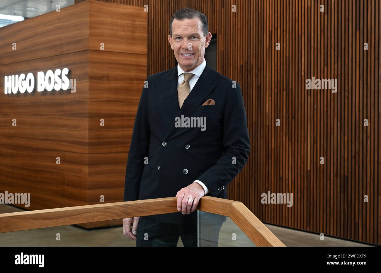 Metzingen, Germany. 07th Mar, 2024. Daniel Grieder, CEO of the Hugo ...