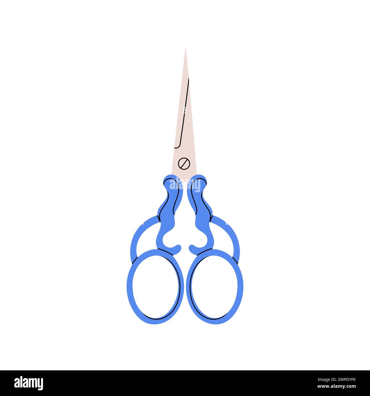 Colorful scissors for creativity Stock Vector Image & Art - Alamy