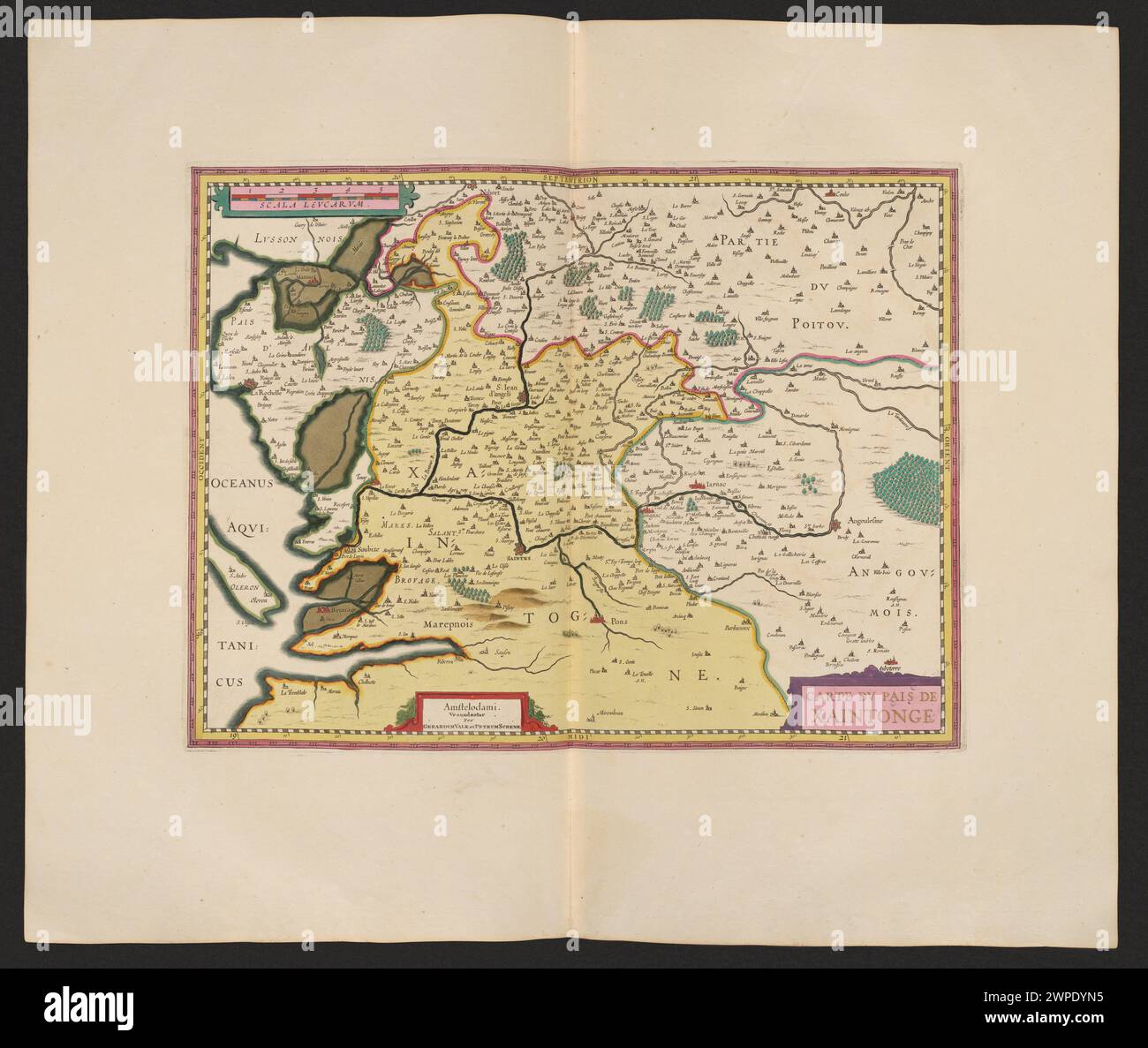 Xaintonge carte hi-res stock photography and images - Alamy