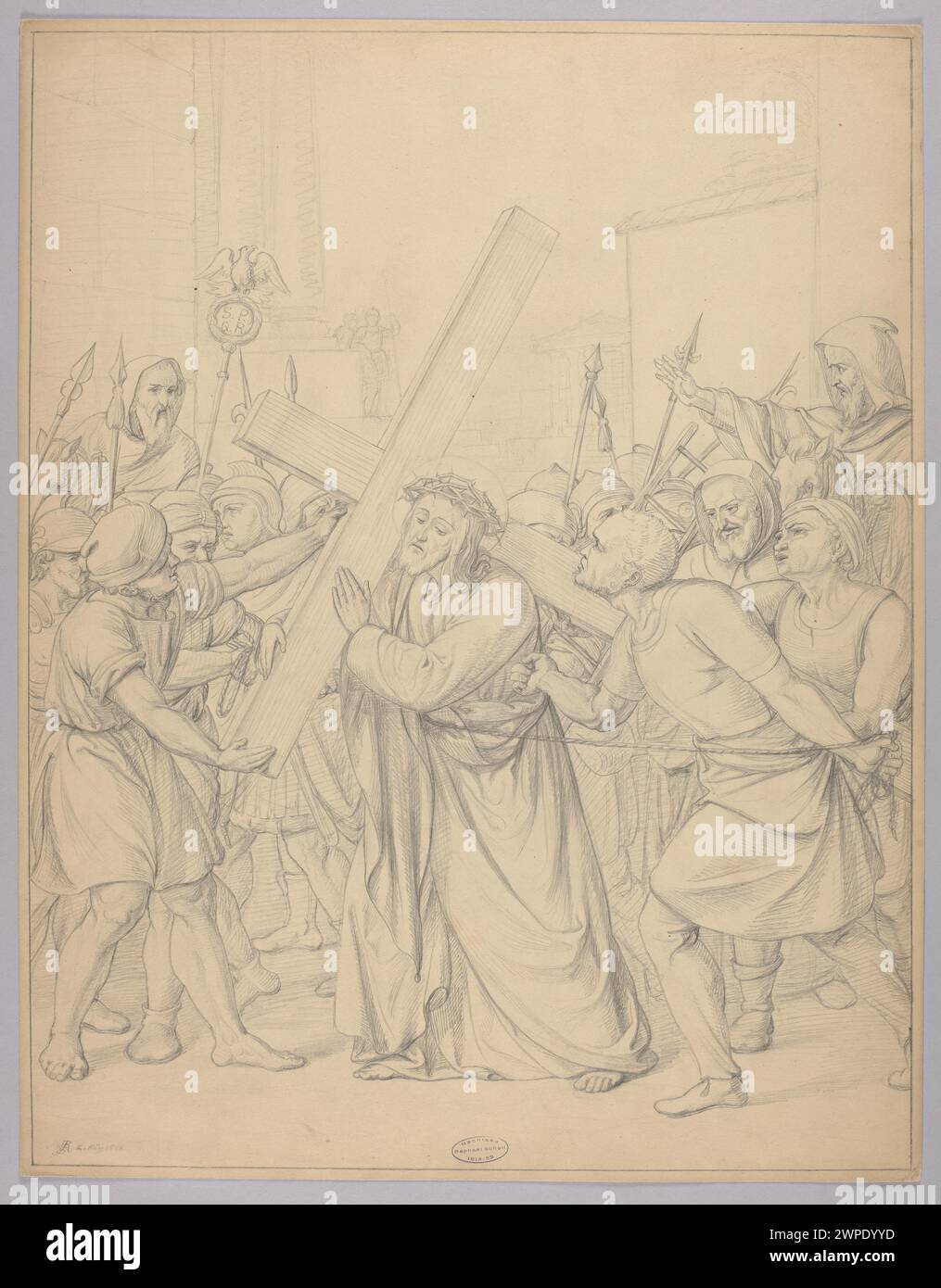 Carrying the cross, raphael hi-res stock photography and images - Alamy