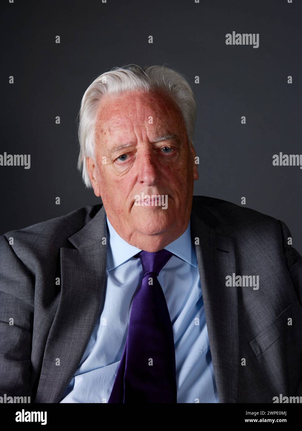 Michael Mansfield The Oldie Literary Lunch 05-03-24 Stock Photo - Alamy