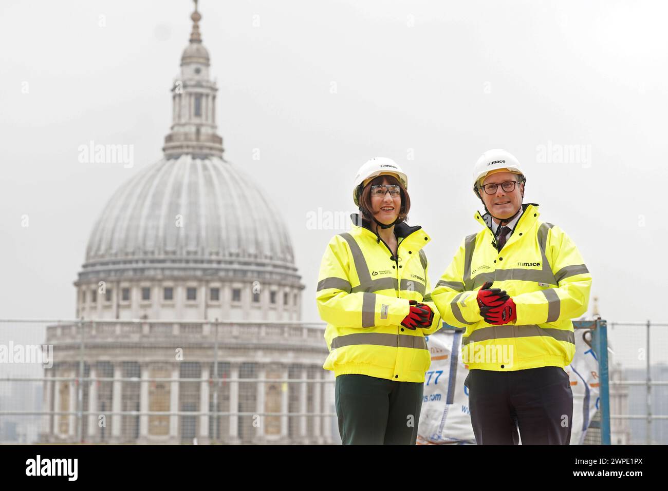 Labour leader Sir Keir Starmer and shadow chancellor Rachel Reeves ...
