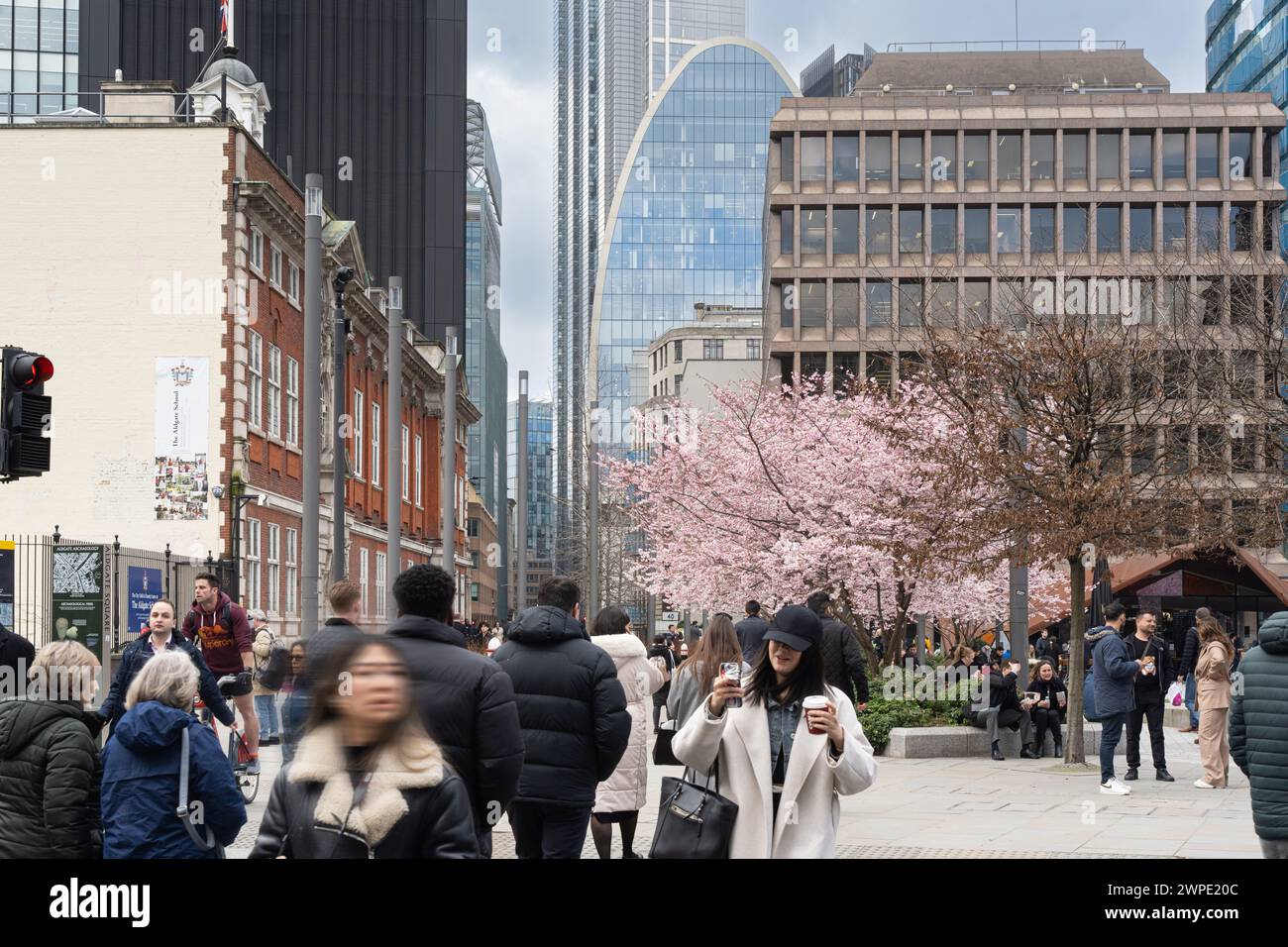 Aldgate Square is a public space located between The Aldgate School and ...