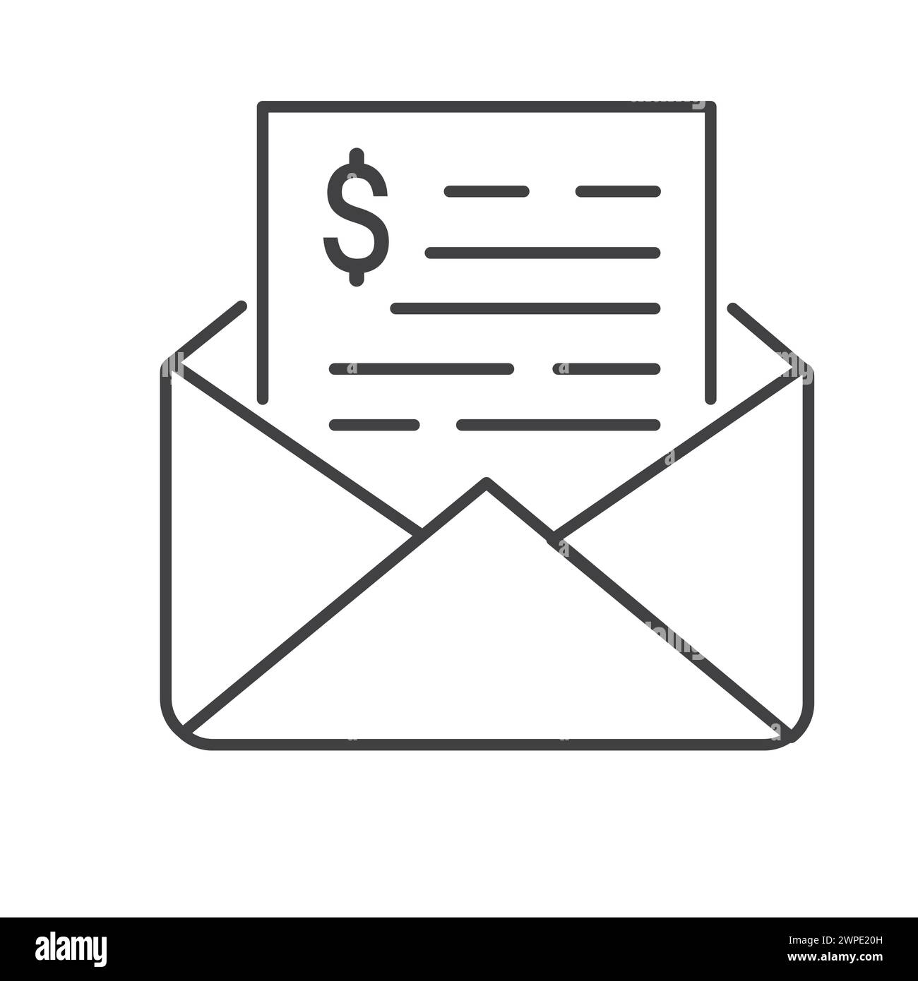 Invoice symbols hi-res stock photography and images - Alamy