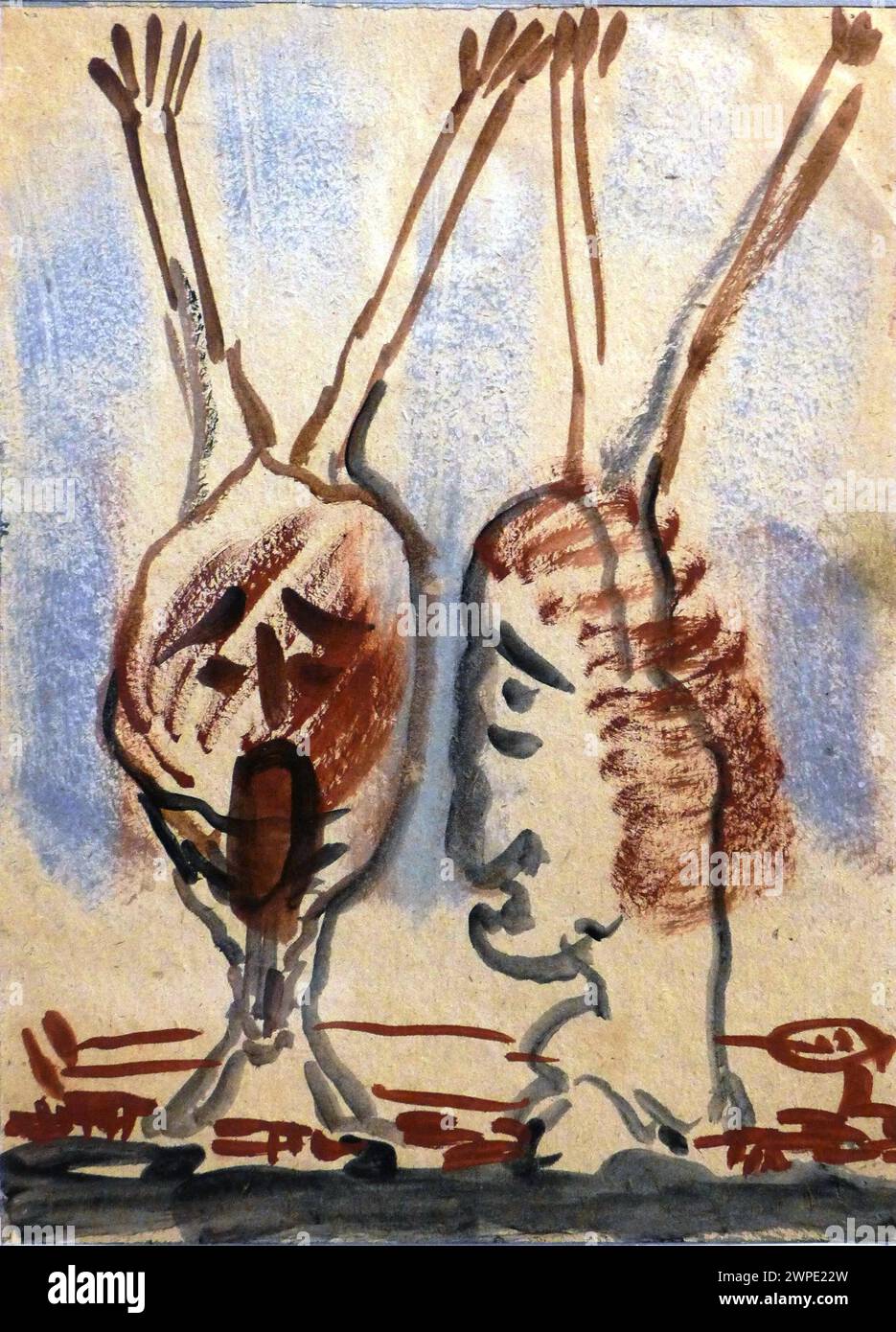 Russian avant garde - Solomon Nikritin 1930s Stock Photo - Alamy