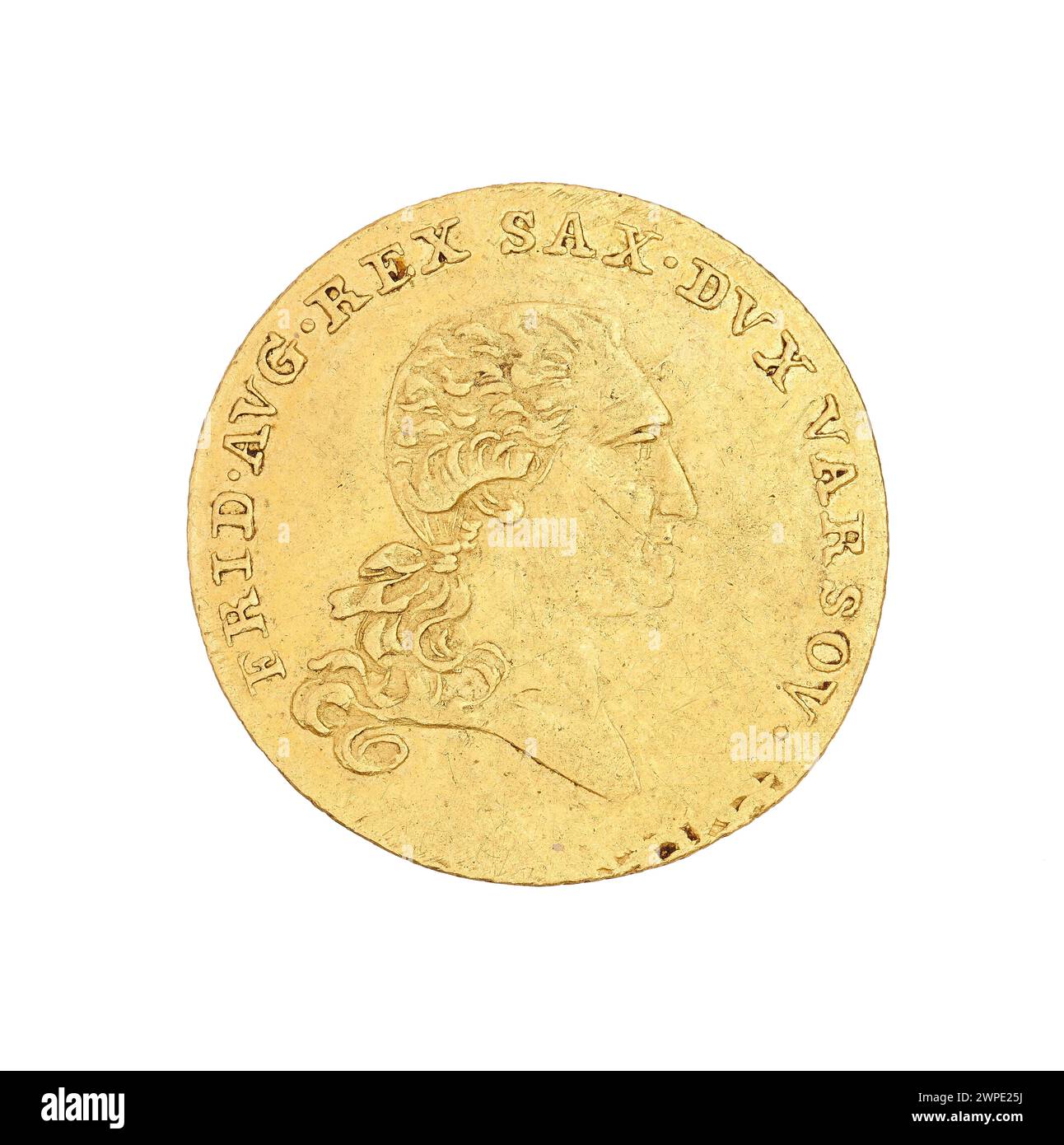 This Warsaw ducat issued under King Fryderyk August of Saxony and ...
