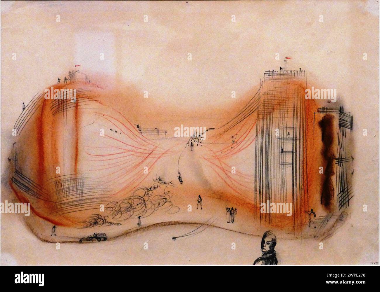 Russian avant garde - Solomon Nikritin 1930s Stock Photo - Alamy