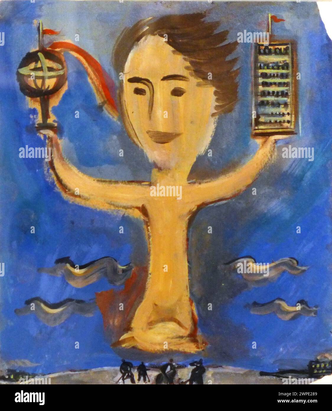 Russian avant garde - Solomon Nikritin 1930s Stock Photo - Alamy