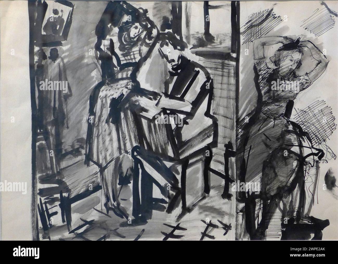 Russian avant garde - Solomon Nikritin 1930s Stock Photo - Alamy