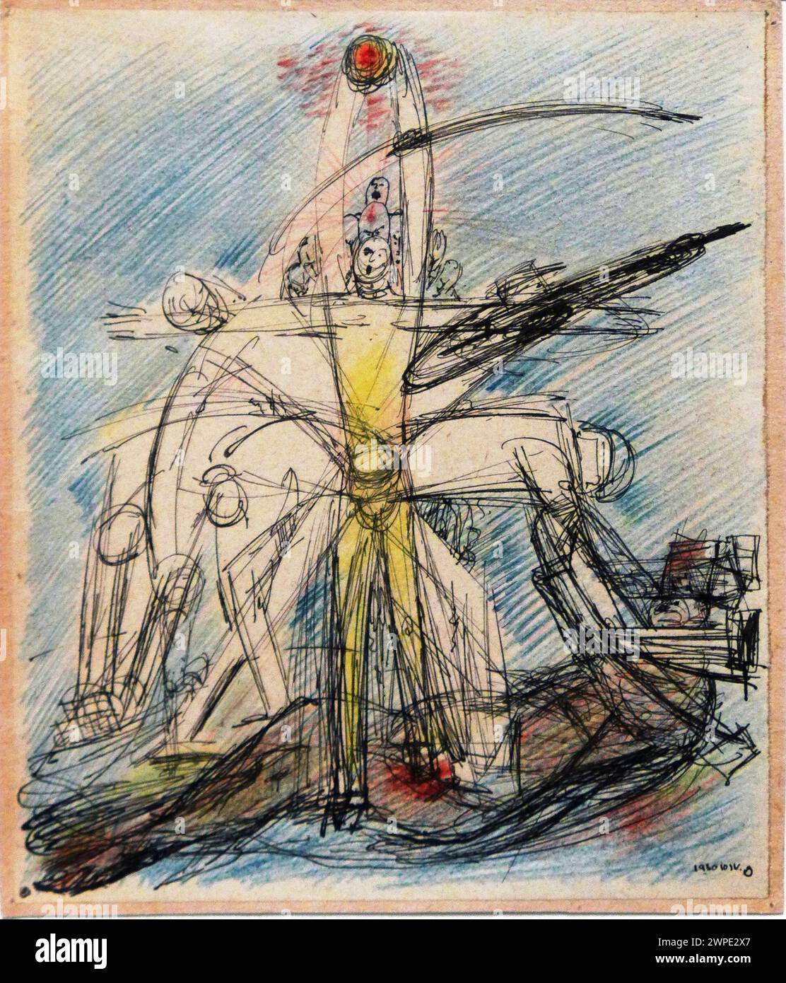 Russian avant garde - Solomon Nikritin 1930s Stock Photo - Alamy