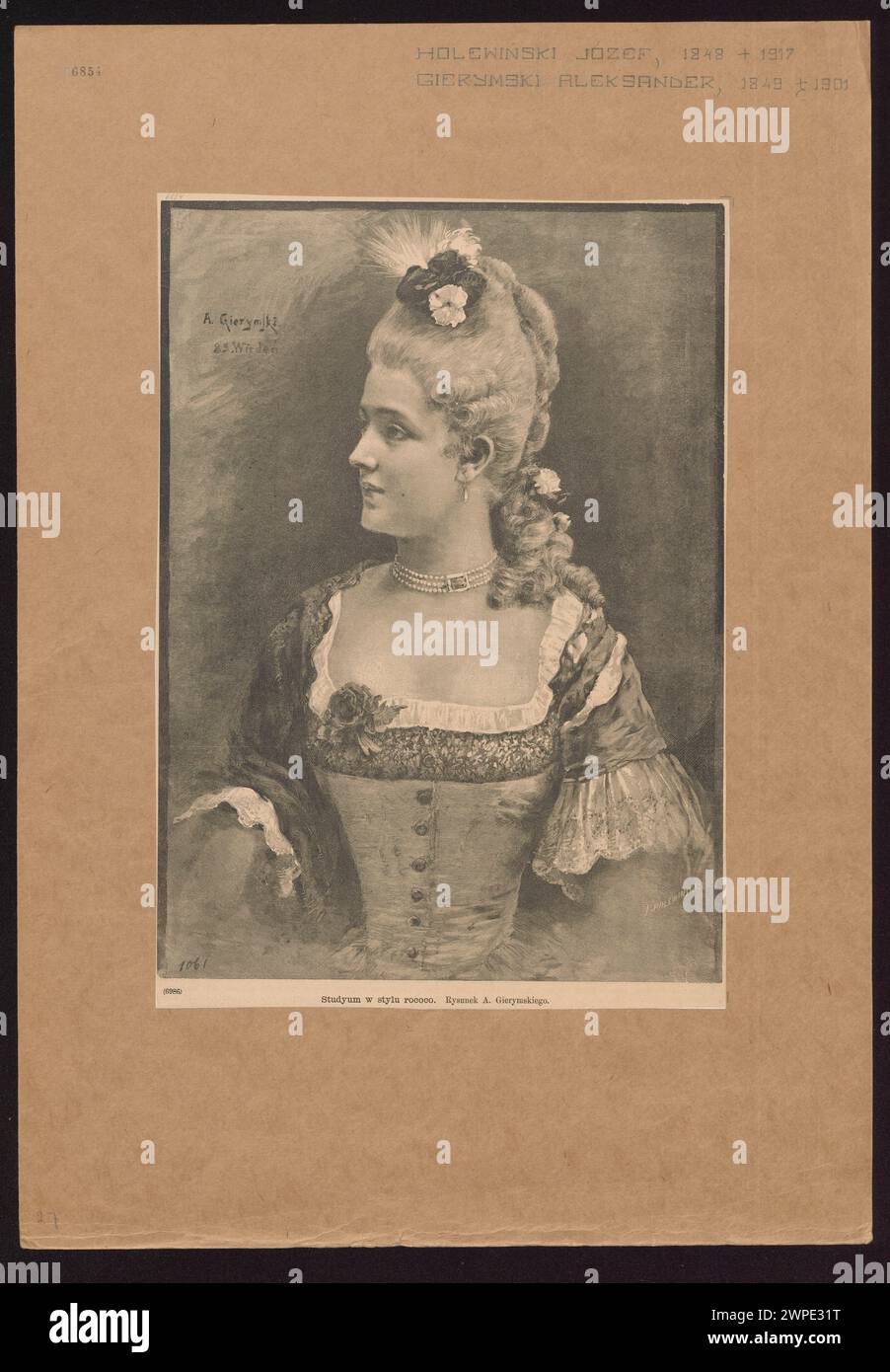 Studia postaci kobiecych hi-res stock photography and images - Alamy