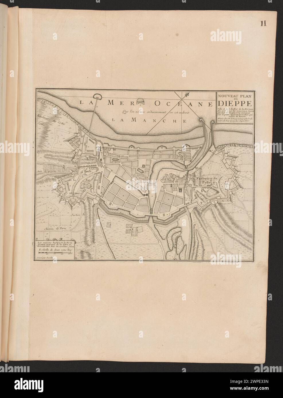 Plan of dieppe in france hi-res stock photography and images - Alamy