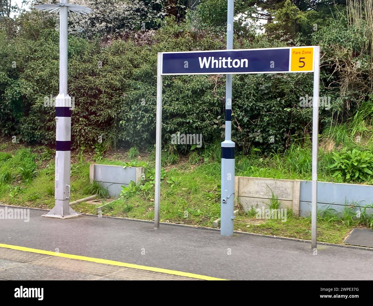 Whitton, Surrey, UK. 5th March, 2024. Following the derailment of a ...