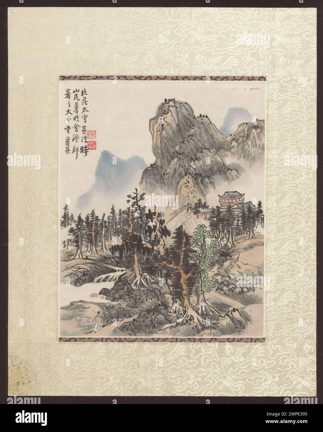 Reproduction of LAN Ying's image "Summer landscape"; 1955 (1955-00-00 ...