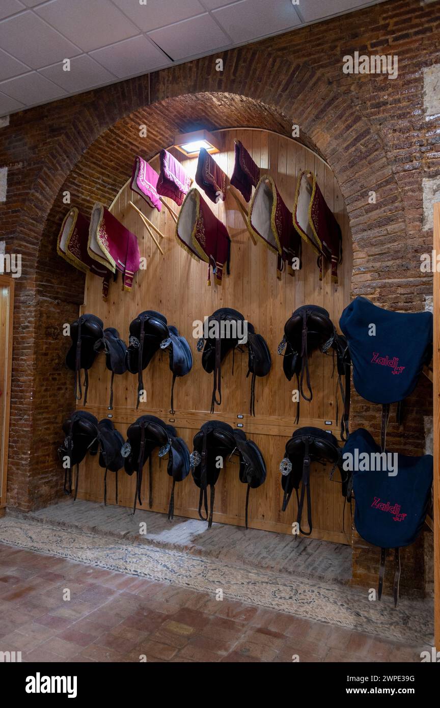 Tack room spanish equestrian hi-res stock photography and images - Alamy