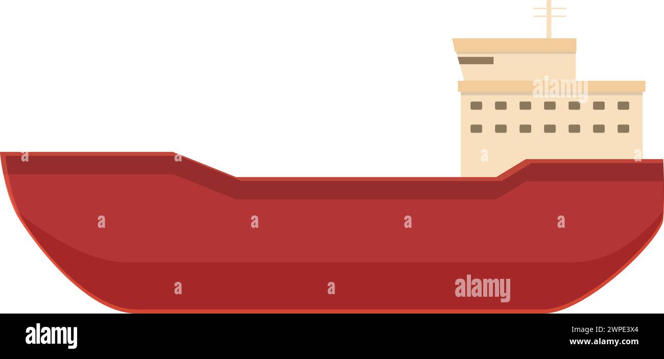 Arctic exploration ship icon cartoon vector. Scientist travel. Station ...