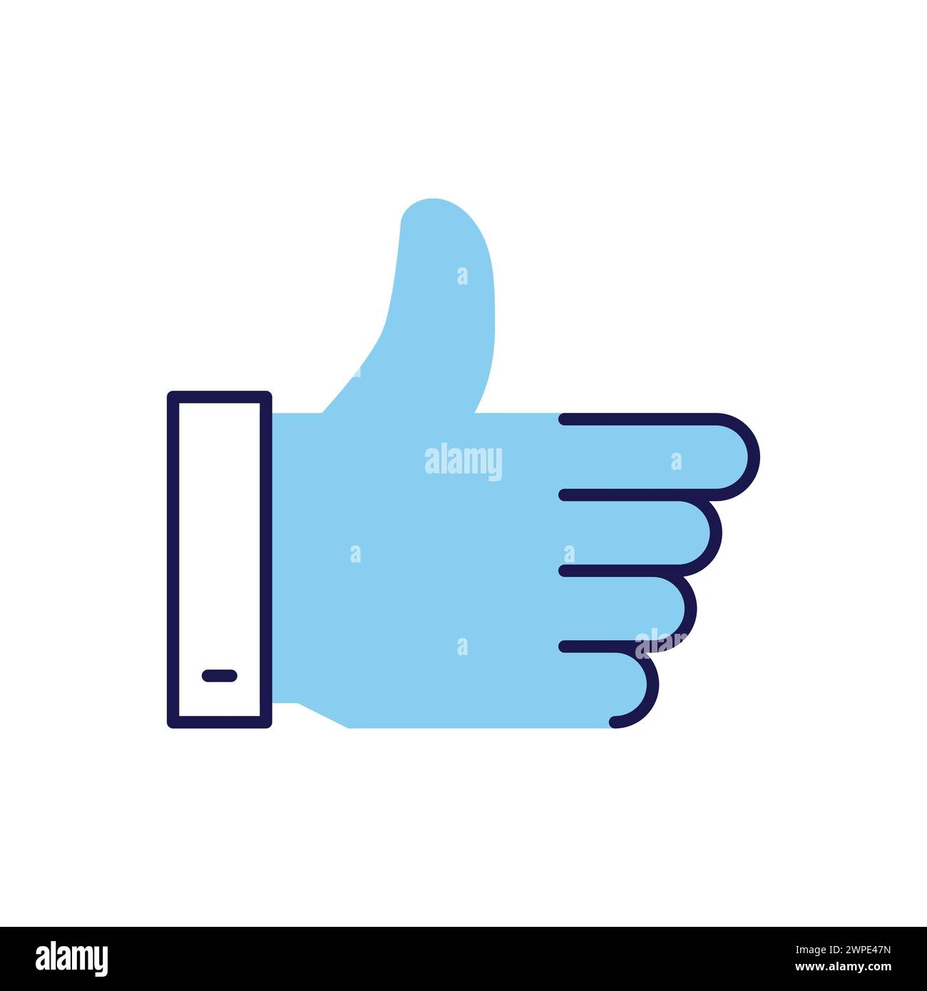 Like related vector icon. Isolated on white background. Vector ...