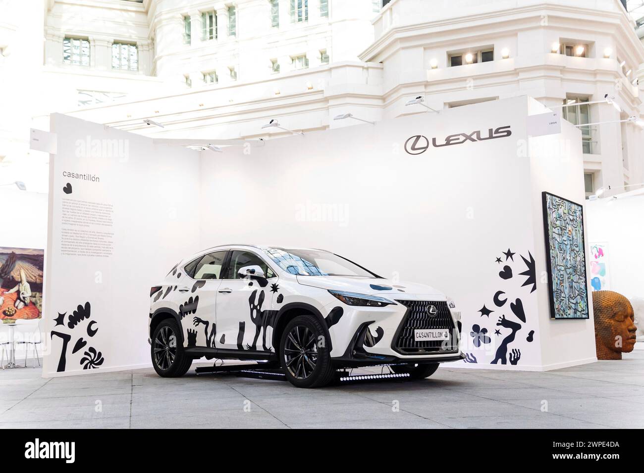 Presentation of the car designed by the collective Casa Antillón, at ...