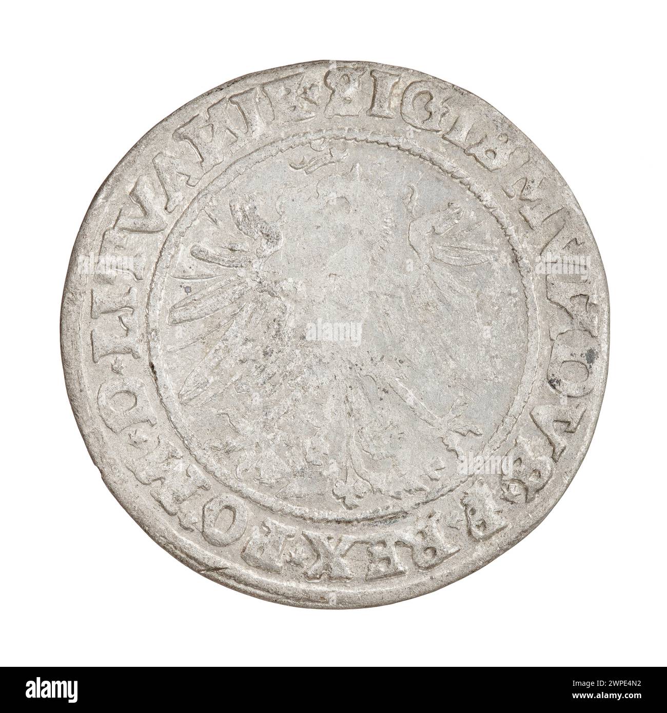 Coin issued in 1535 under King Zygmunt I Stary of Poland, known as the ...