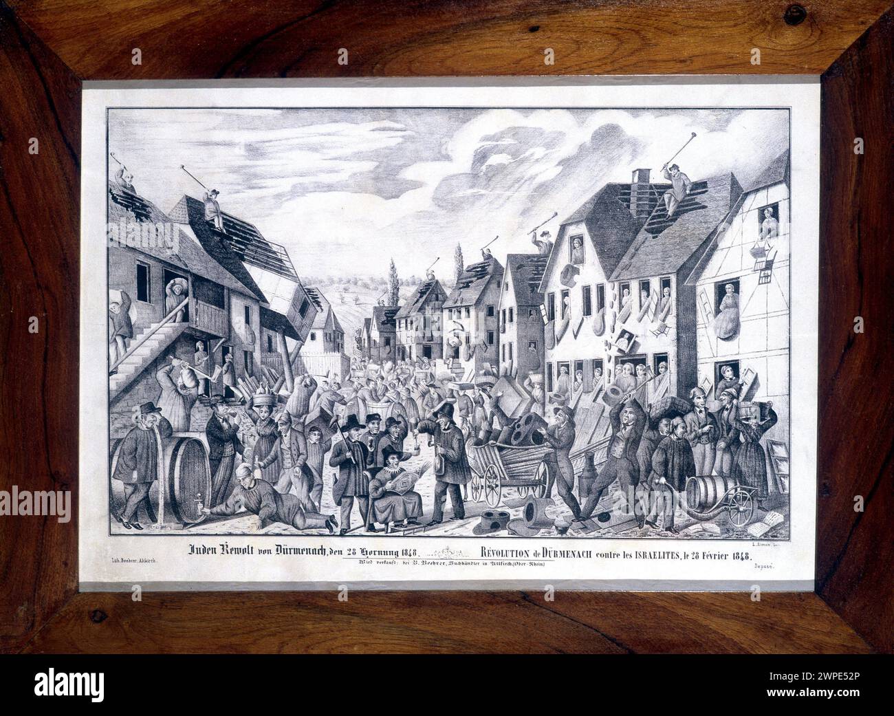 Revolution of Drmenach against the Israelites on February 28, 1848. 40 ...