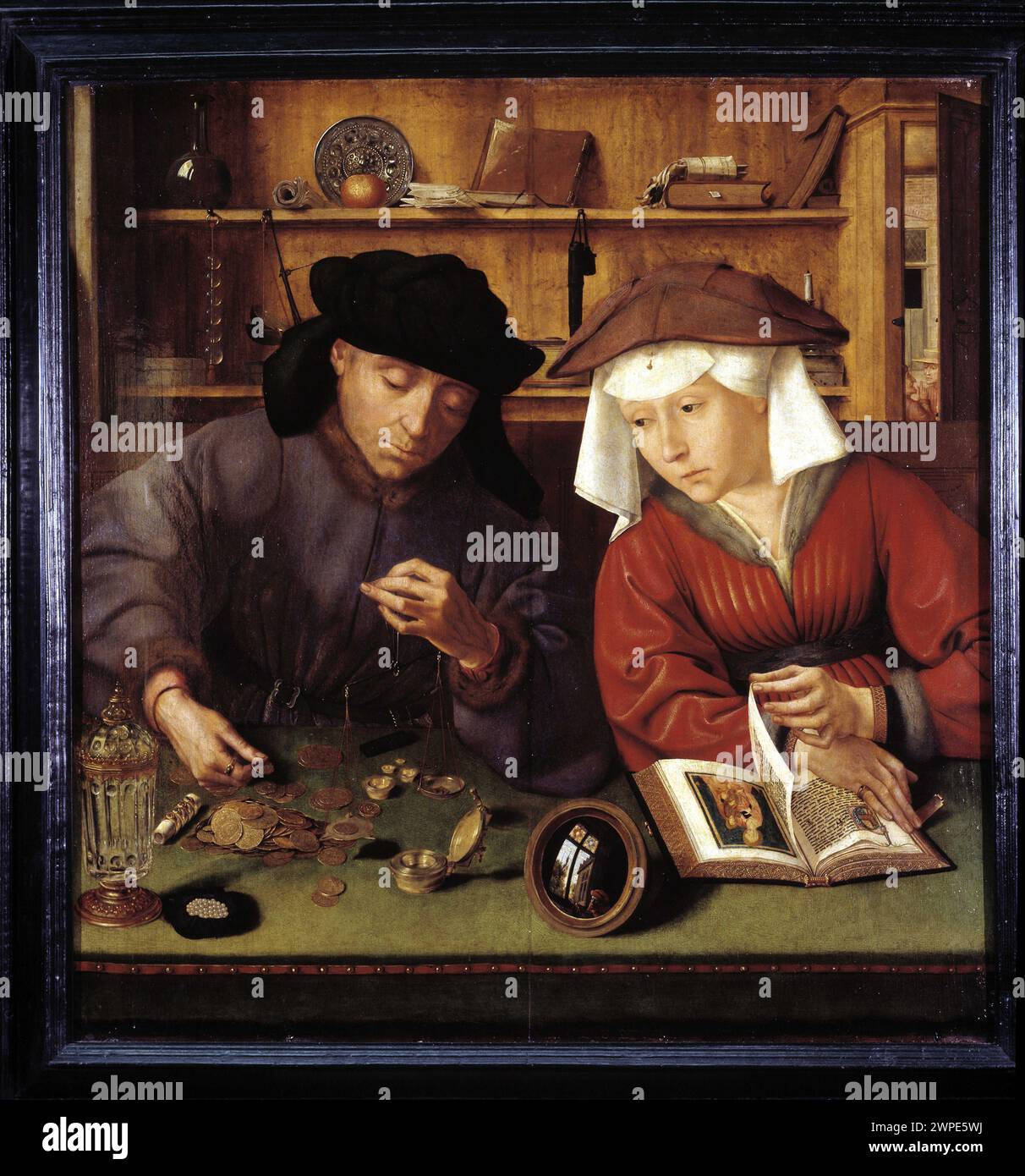 "The Money Changer and His Wife The Usurer and His Wife" by Quentin ...