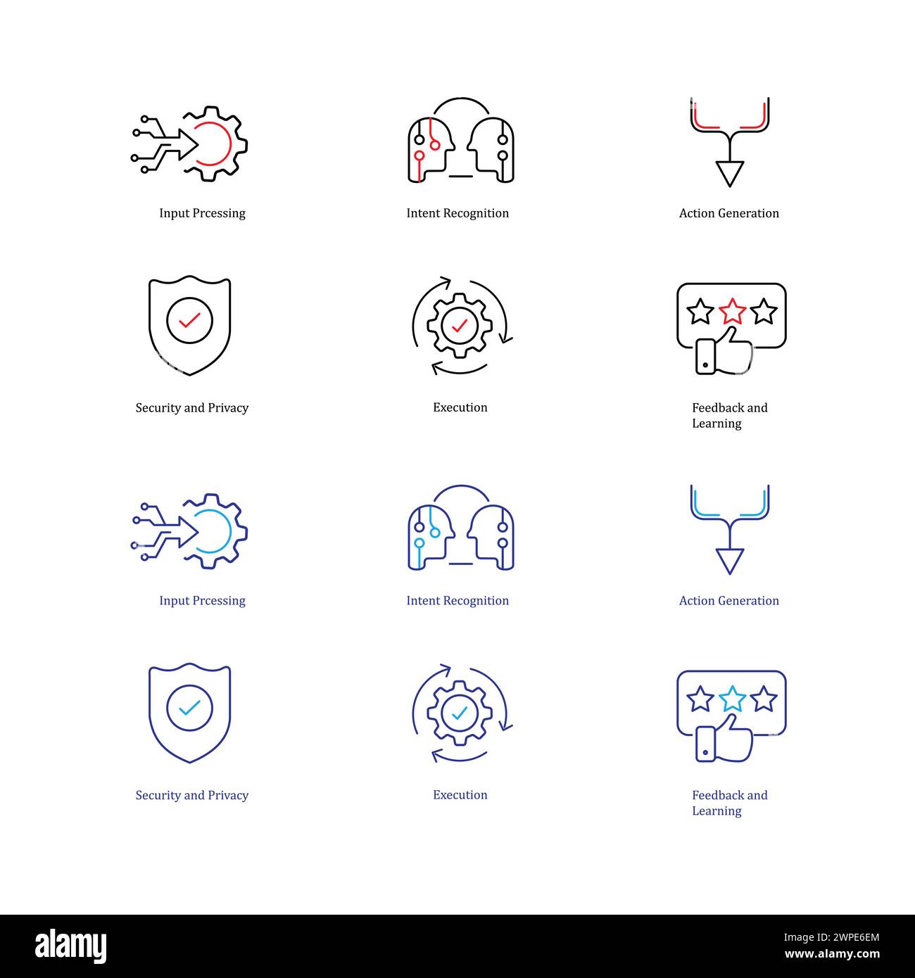 Action Transformer Symbol Pack Vector Design Enhance Your Operations ...