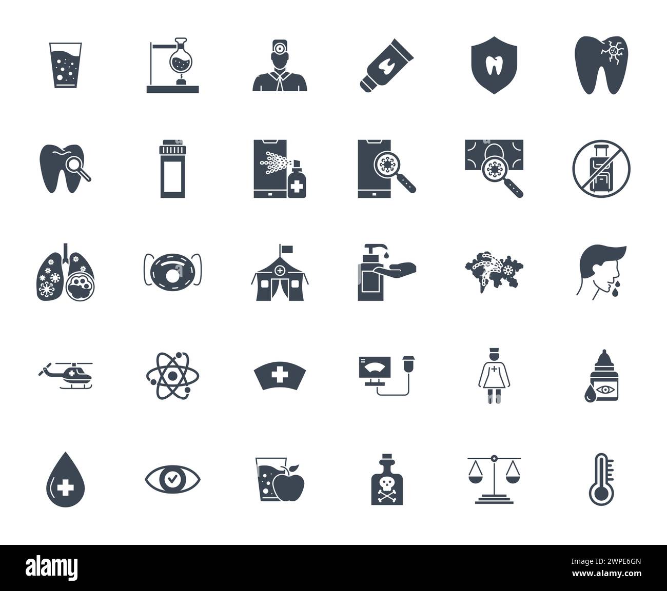 Lung disease ultrasound Stock Vector Images - Alamy