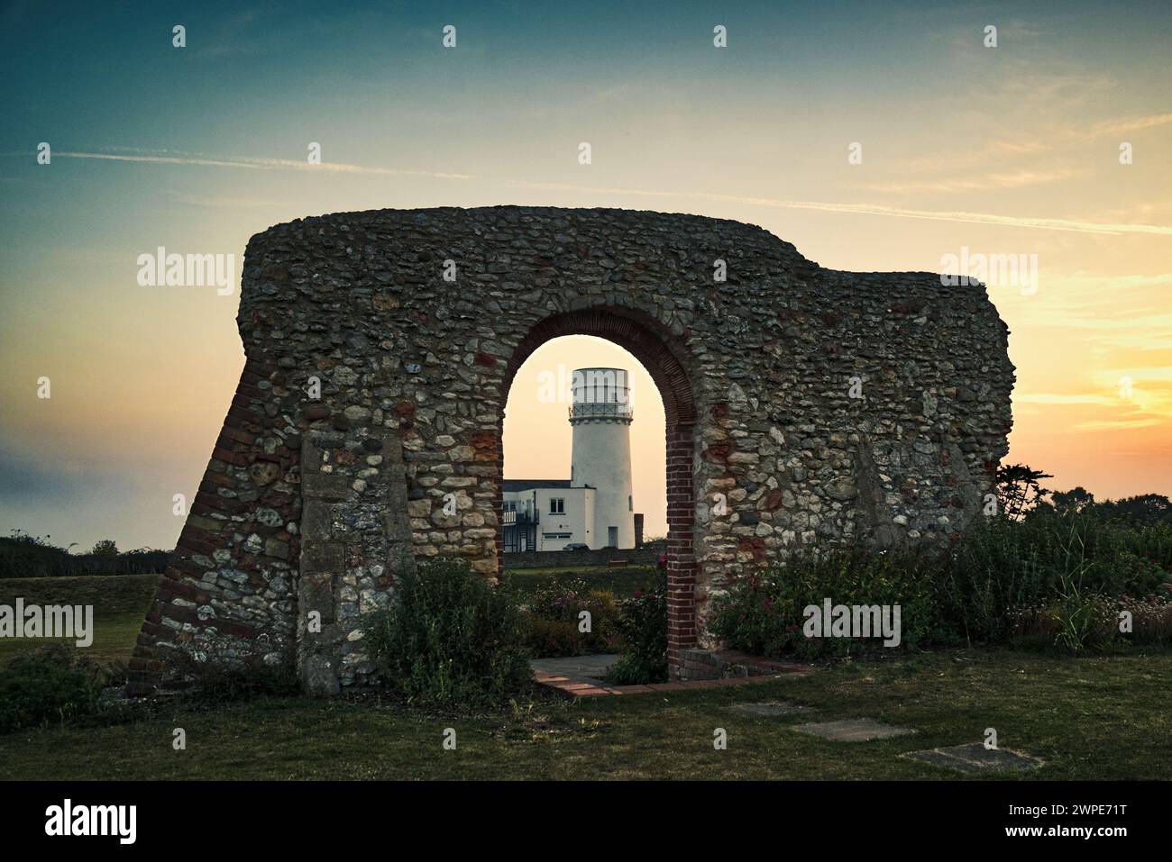 Cliff Parade, Hunstanton, Norfolk, England, UK, sunrise - Hunstanton ...