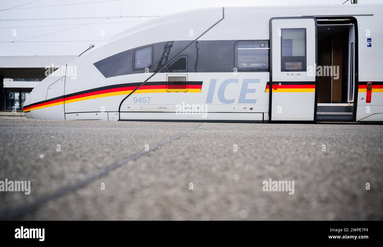 Hanover, Germany. 07th Mar, 2024. The "Federal Republic of Germany" ICE ...
