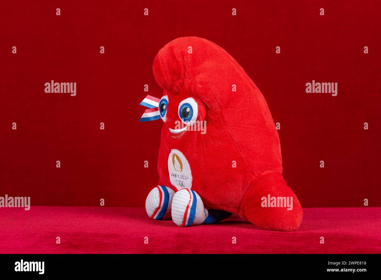 Paris olympic games 2024 mascot hi-res stock photography and images - Alamy
