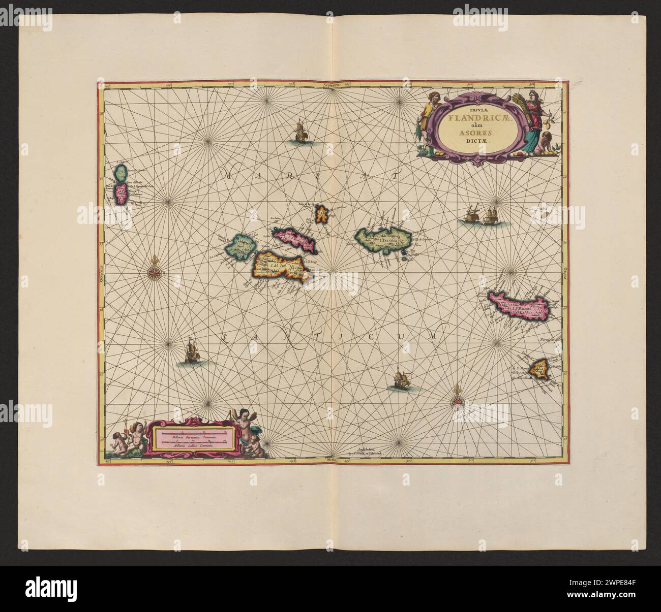 This 1711 map by Pieter Schenck and Gerard Valck shows the islands ...