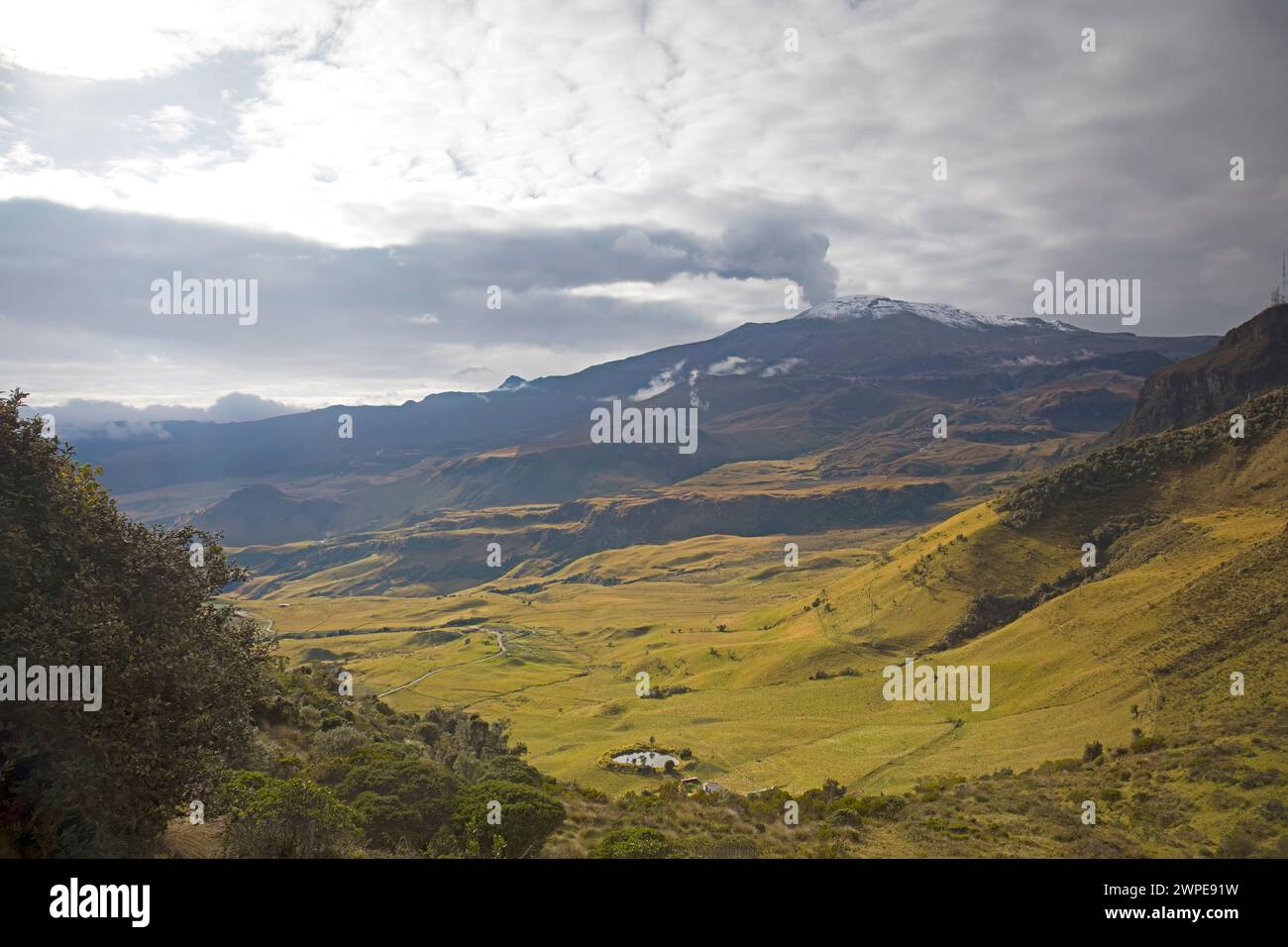 Nevado Del Ruiz Volcano Colombia South America Stock Photo - Alamy