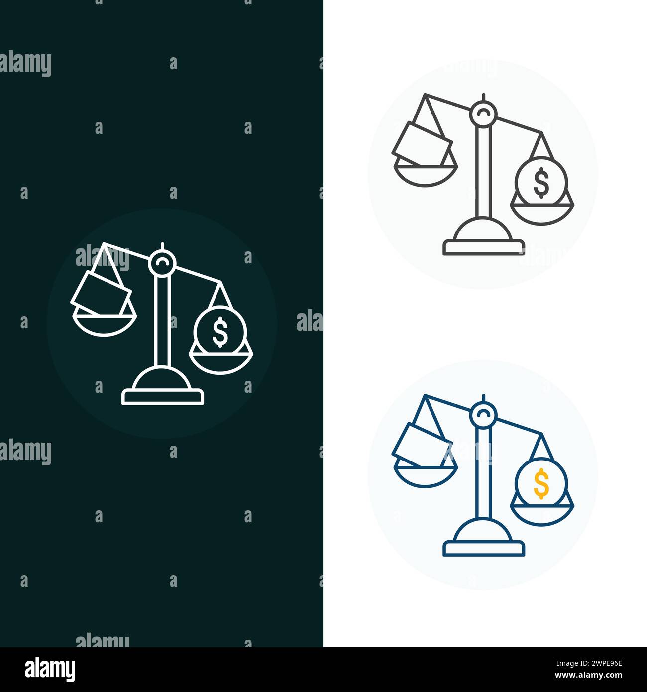 Debit and Credit Vector Icon Design Stock Vector Image & Art - Alamy